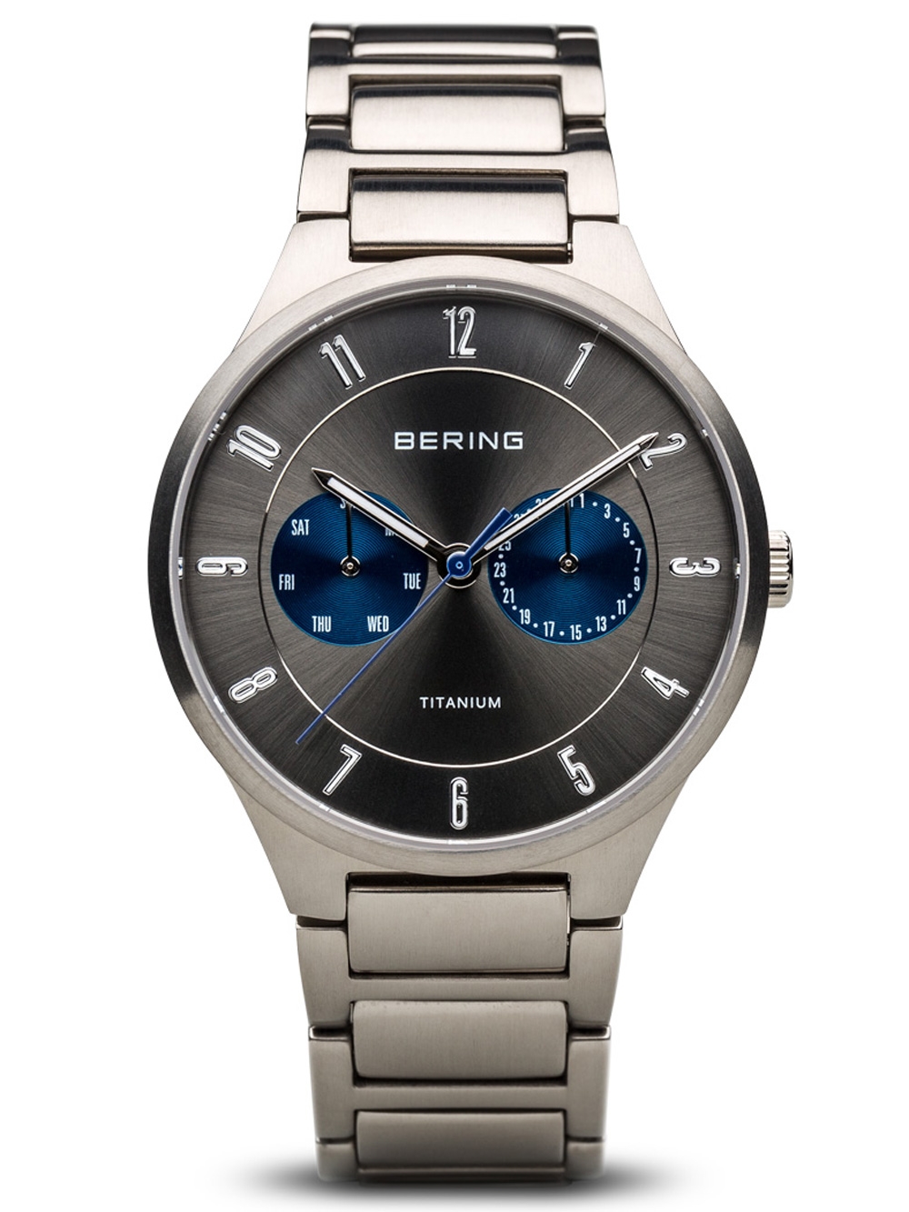 Bering 11539-777 Titanium Men's 39mm 5ATM