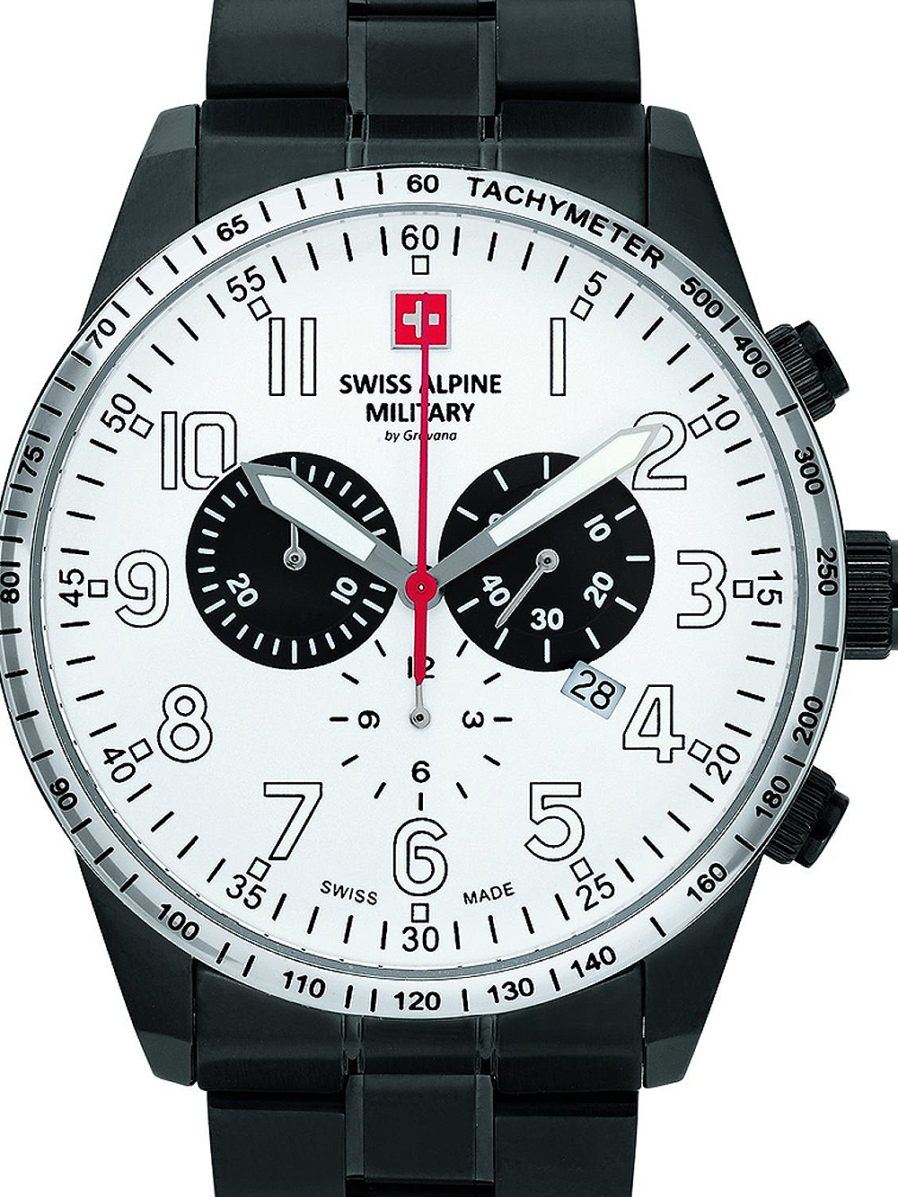 Swiss Alpine Military 7082.9173 chronograph 45mm 10ATM