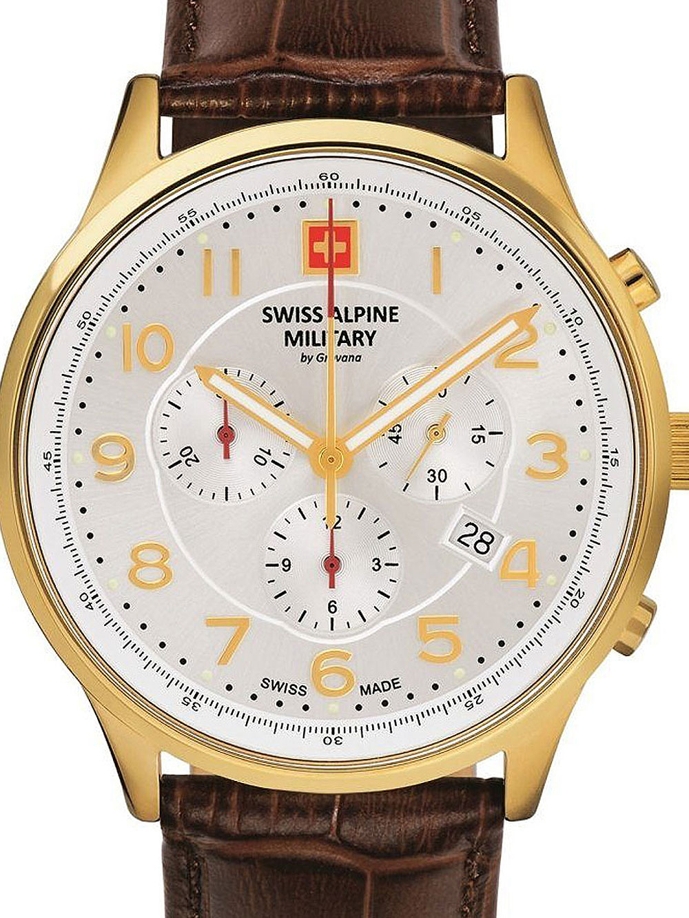 Swiss Alpine Military 7084.9512 Chronograph 43mm 10ATM