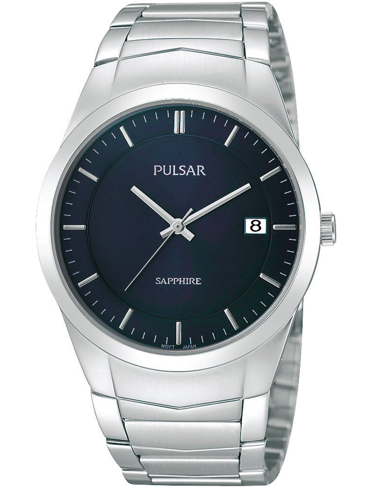 Pulsar PS9131X1 Men's Watch Silver Blue with Sapphire Glass